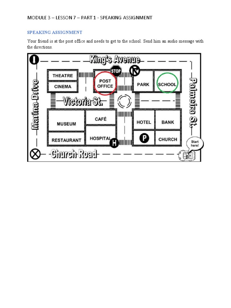 Module 3 Lesson 7 Part 1 Speaking Assignment Pdf