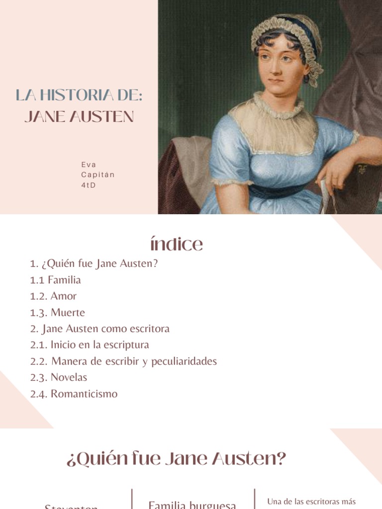 La Historia de Jane Austen PDF | PDF
