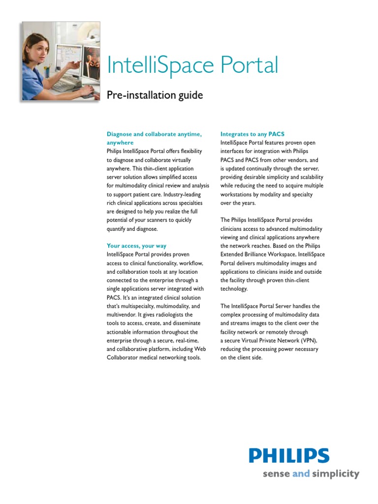 IntelliSpace - PreInstallation-Guide - 4522 962 70271 - 0311 | PDF ...