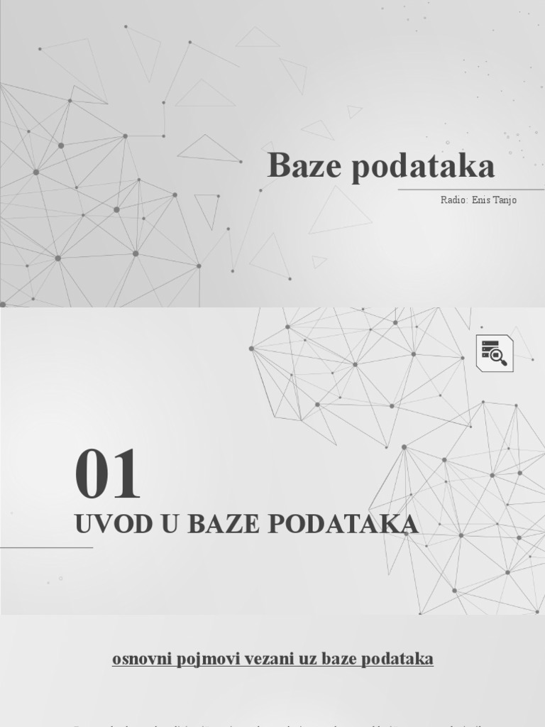 Baze Podataka | PDF