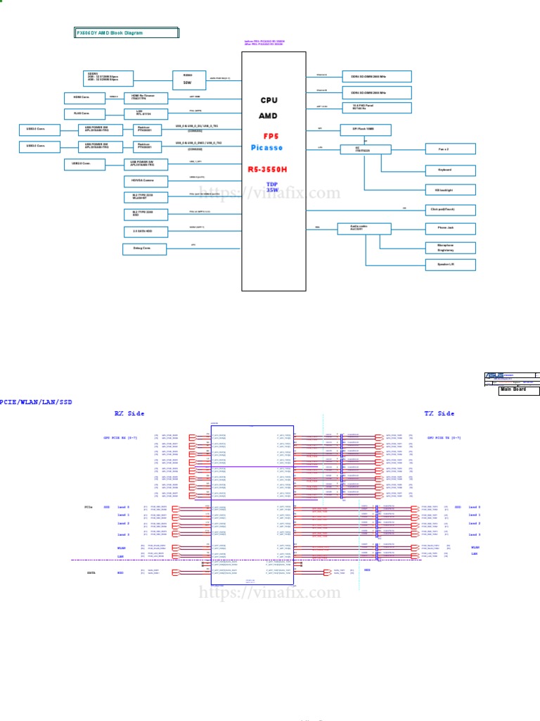 Fx505dy SCH | PDF | Usb | Computer Engineering
