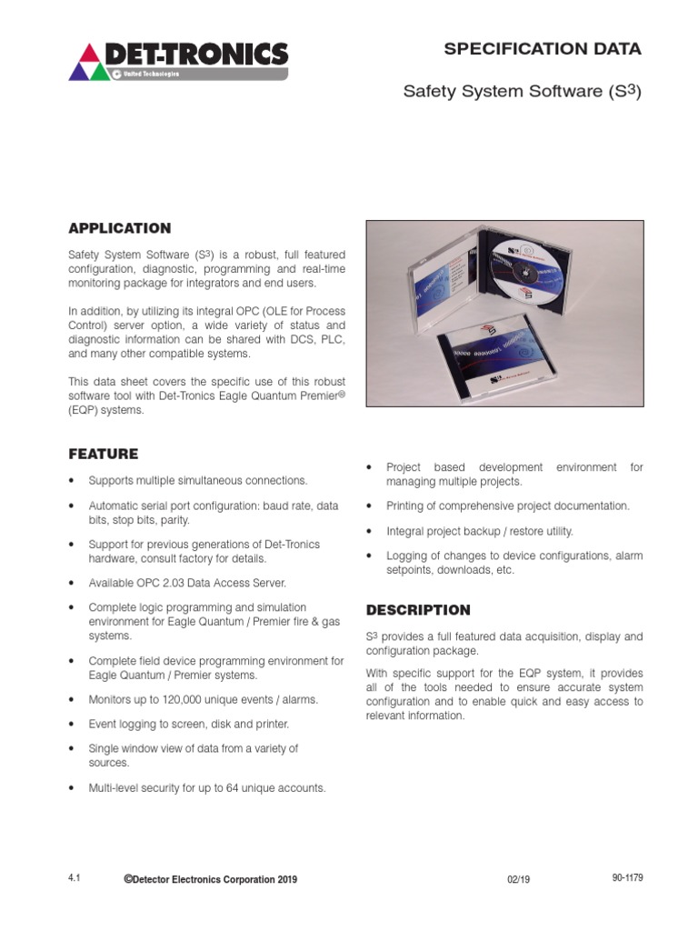 EQP Safety System Software (S3) Pecifications | PDF | Databases | Logic Gate