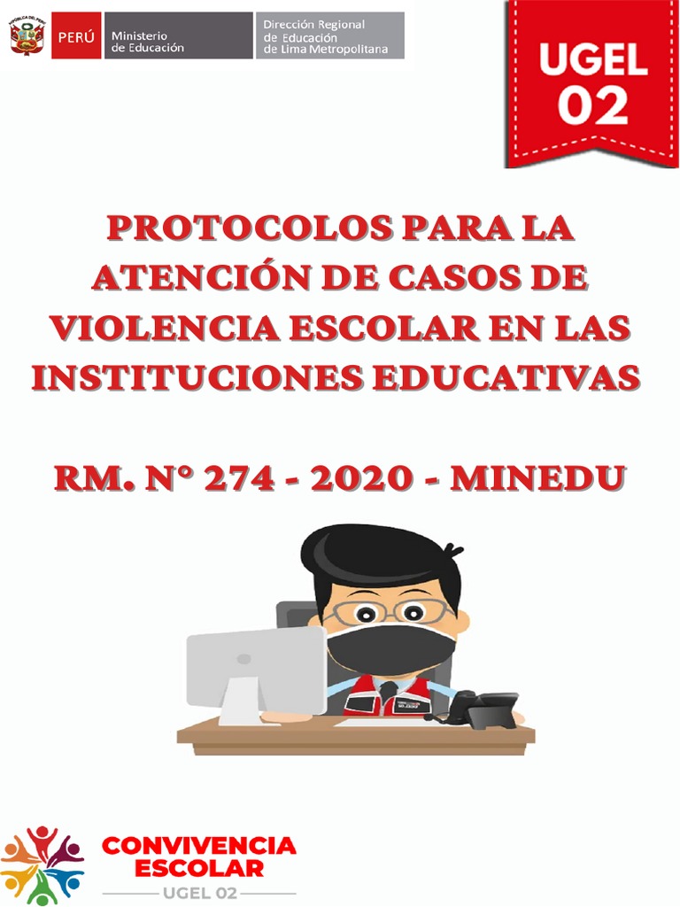 Anexo - Protocolo para Atencion de Violencia Escolar en Las Ie | PDF | Violencia | Policía