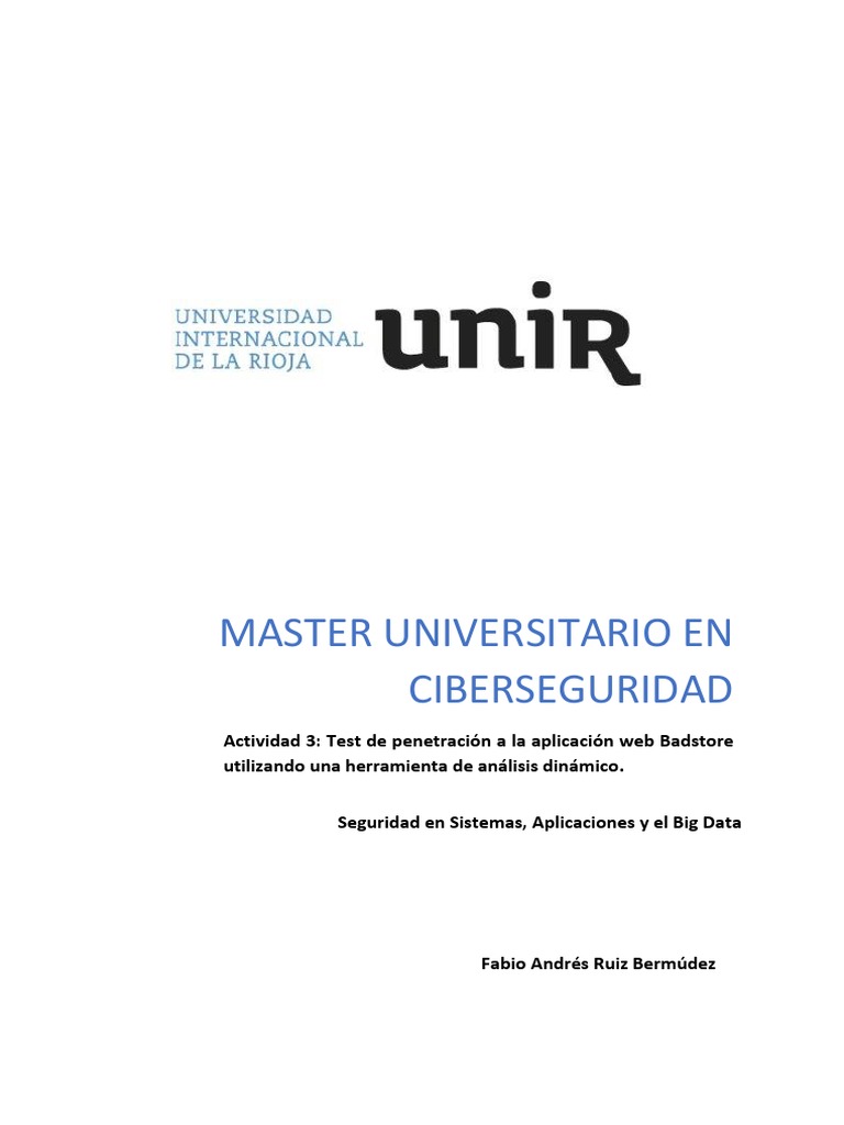 RUIZ BERMUDEZ FABIO ANDRES - Test de Penetración A La Aplicación Web ...