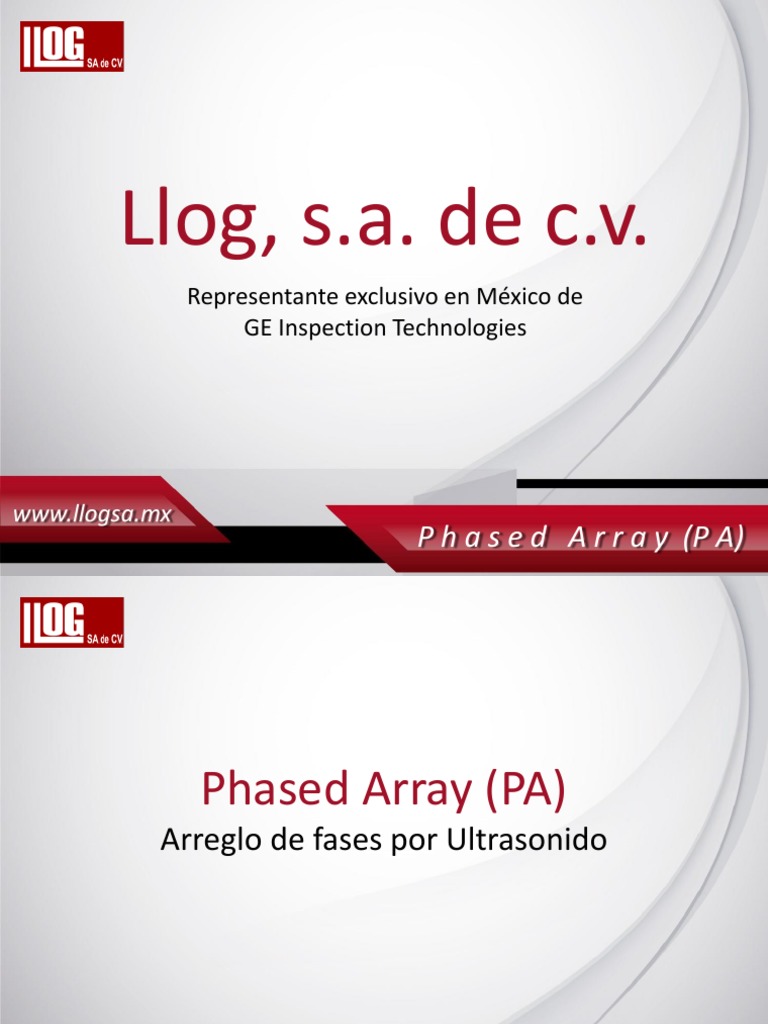 Introducción al Phased Array | PDF | Ultrasonido | Olas
