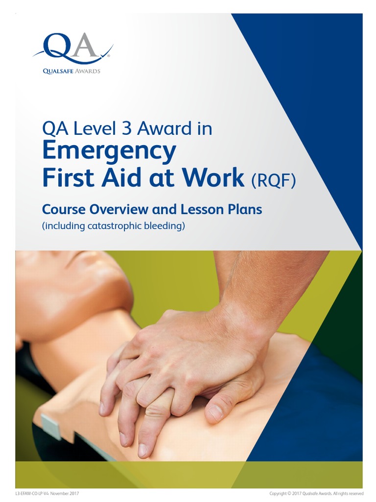 Efaw Lesson Plan 1 Daypdf 1518618180 | PDF | First Aid ...