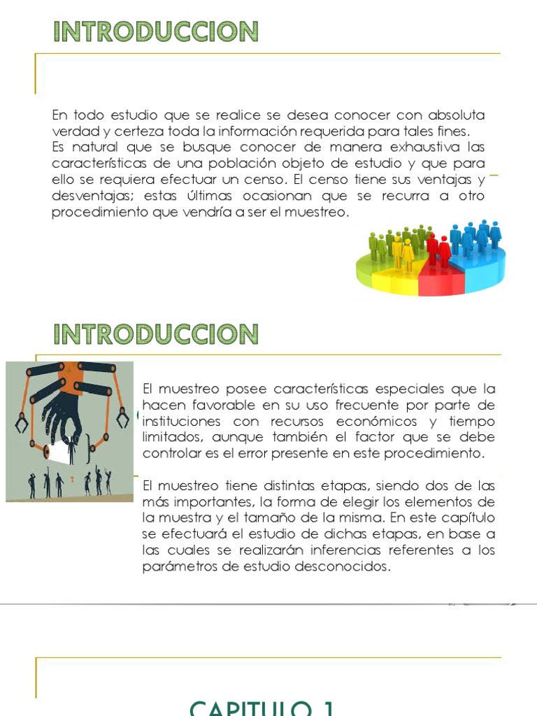 CAP1 PARTE1 Ene23 | PDF | Muestreo (Estadísticas) | Media