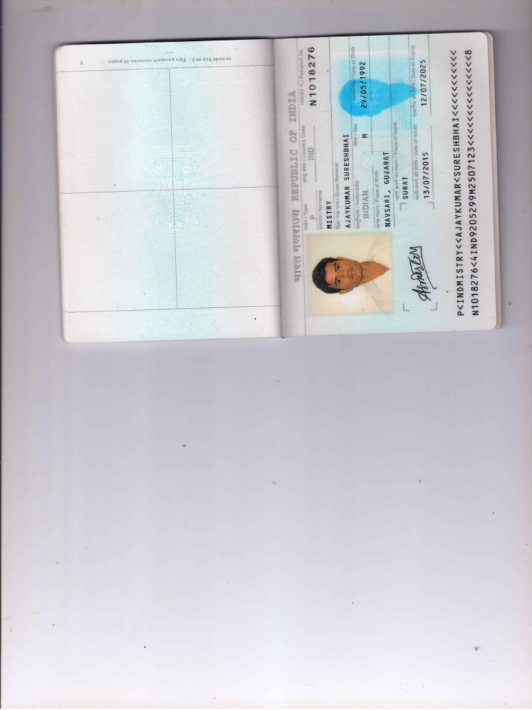Ajay Pasport | PDF