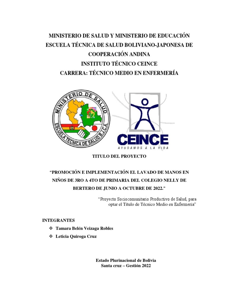 Tamara Robles | PDF | Lavado de manos | Enfermedades transmitidas por ...