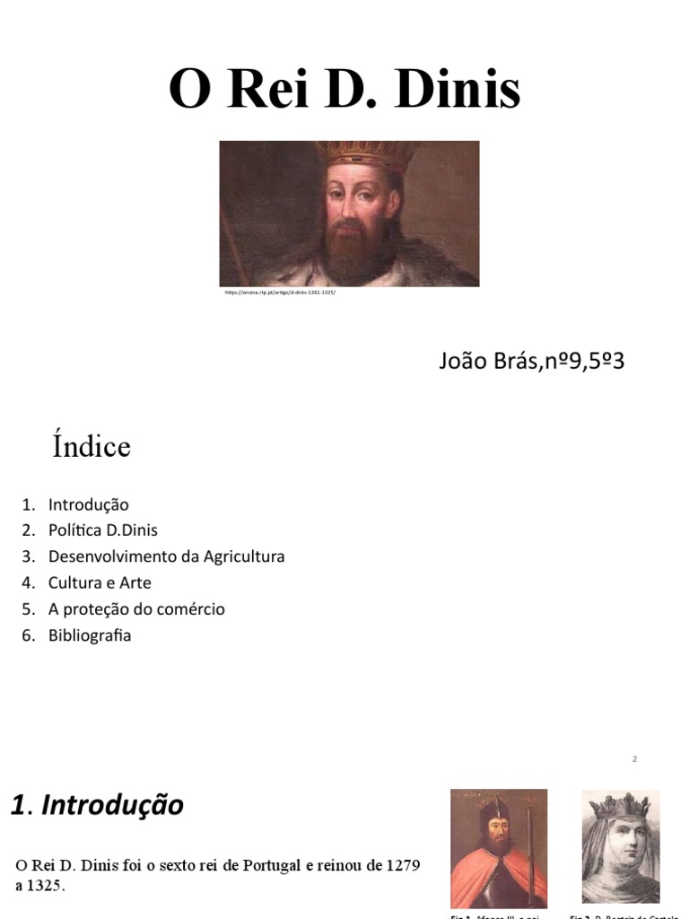 O Rei D. Dinis - Final | PDF | Portugal