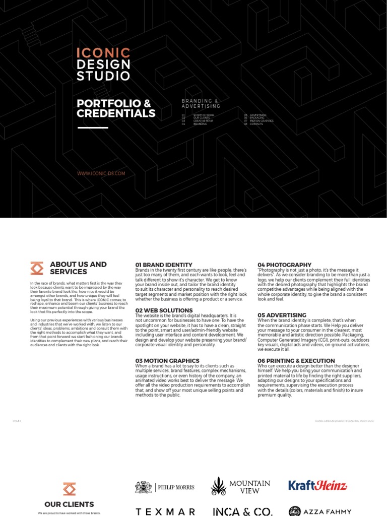 Iconic Branding Studio Portfolio | PDF | Brand | Heinz