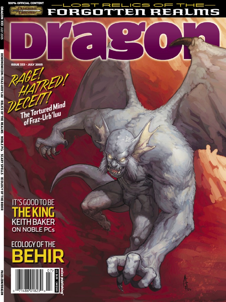 Dragon Magazine #333 | PDF | Forgotten Realms | Dungeons & Dragons