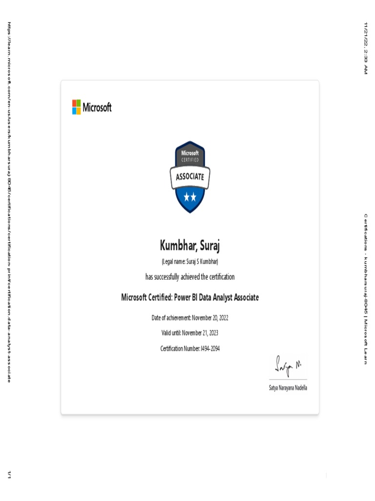 Exam PL-300 Microsoft Power BI Data Analyst1 | PDF