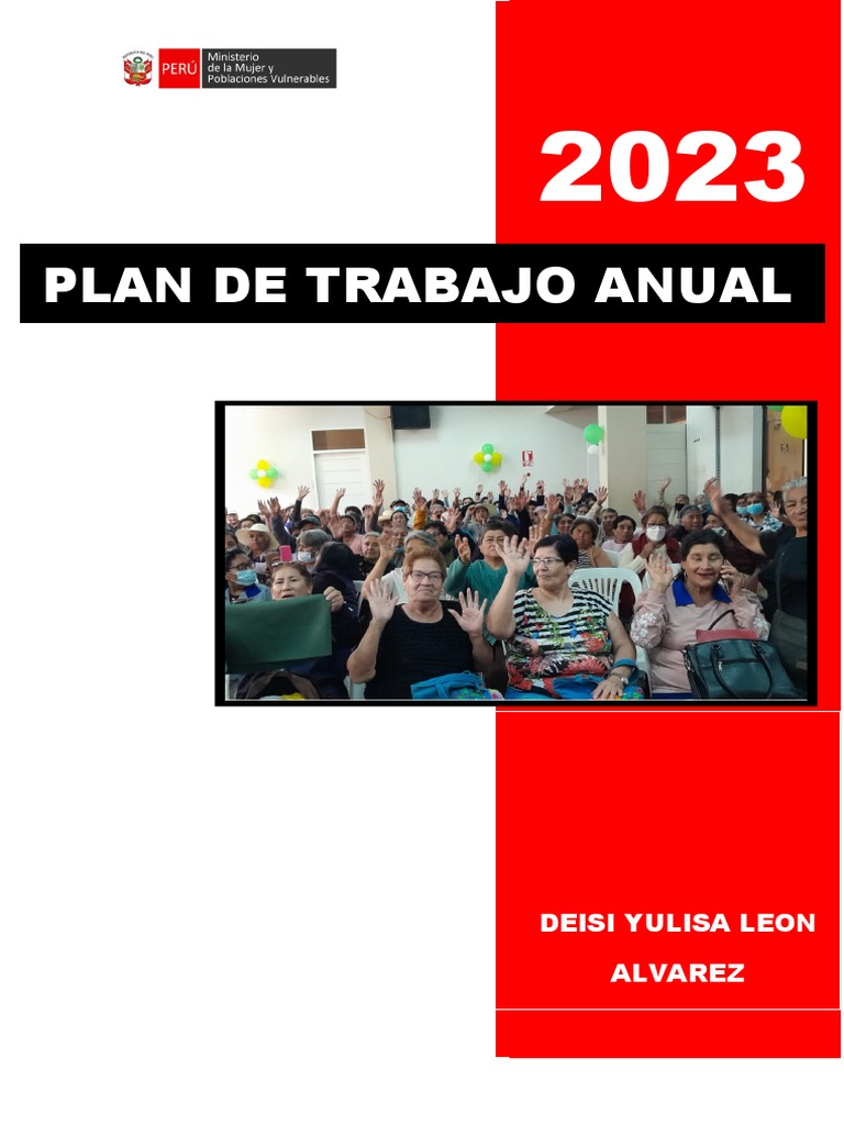 Plan de Trabajo Anual 2023 Del Ciam | PDF | Presupuesto | Regulación