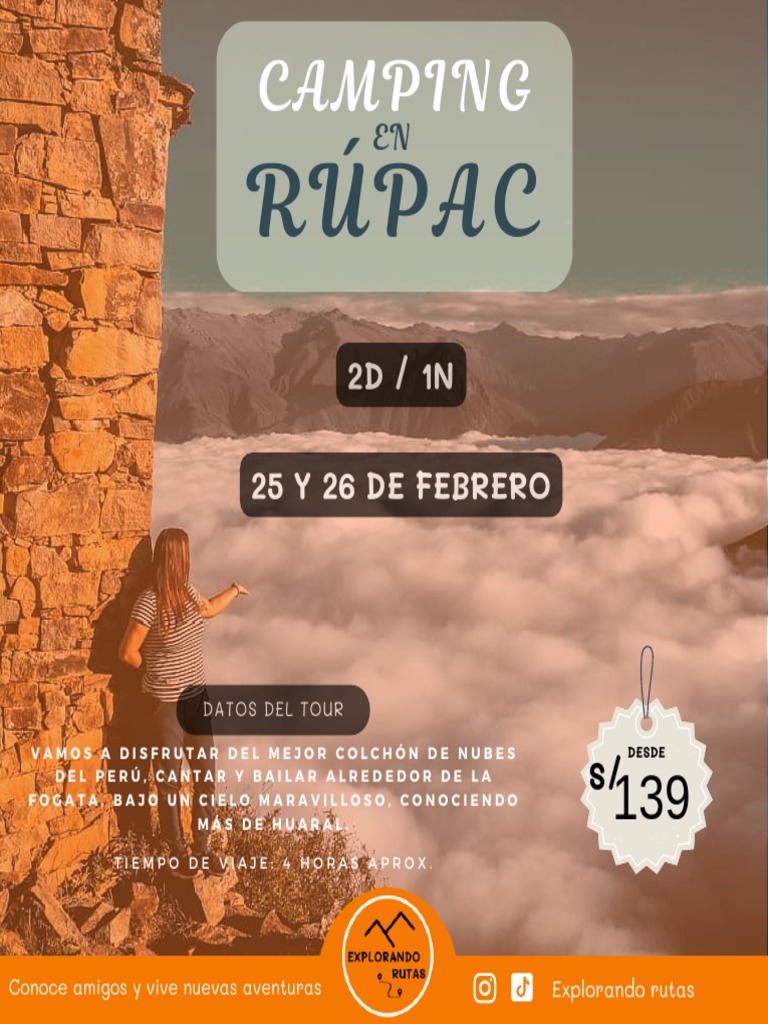 Rupac - Explorando Rutas | PDF