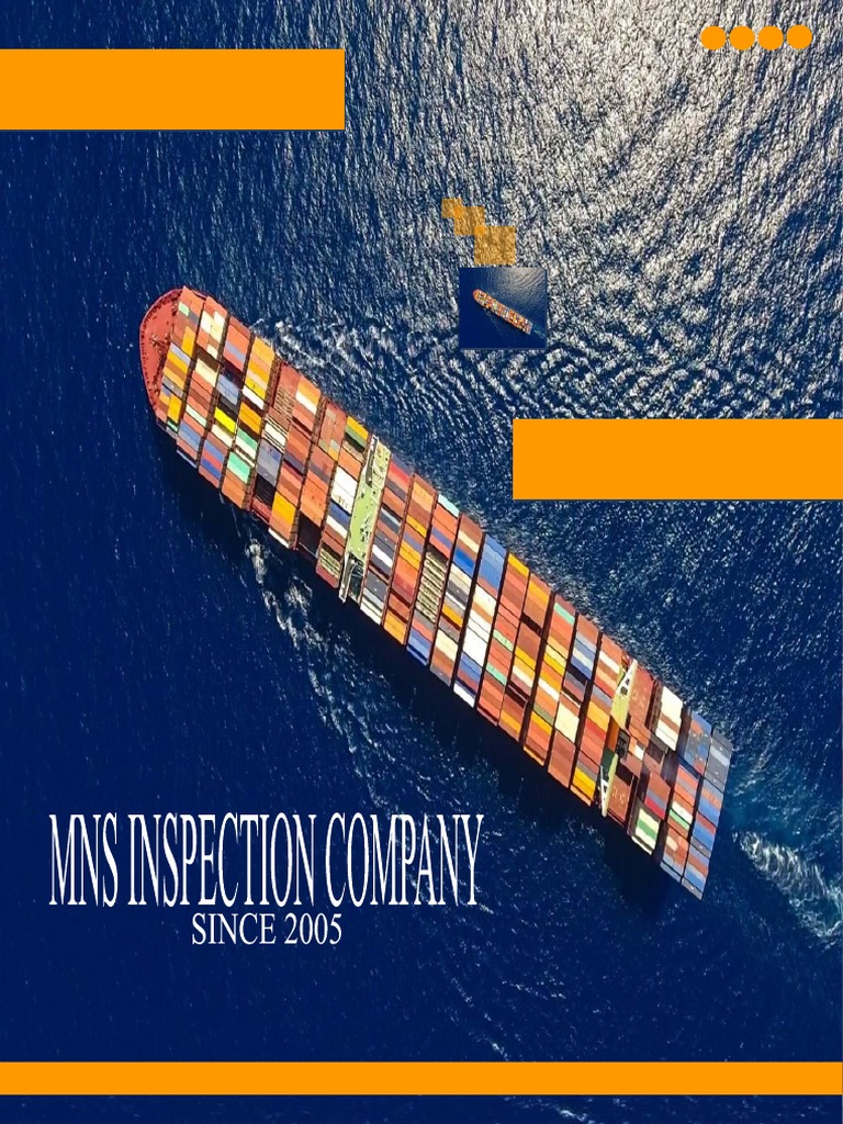 Providing Comprehensive Marine Cargo and Container Inspection Services | PDF
