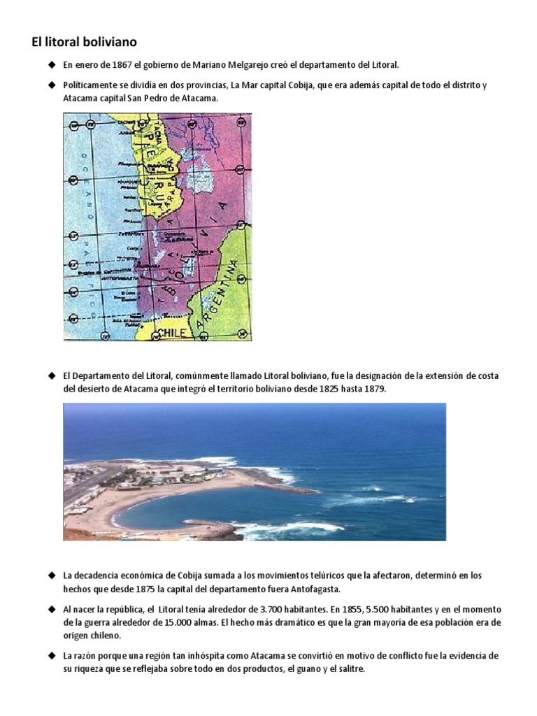 El litoral boliviano | PDF