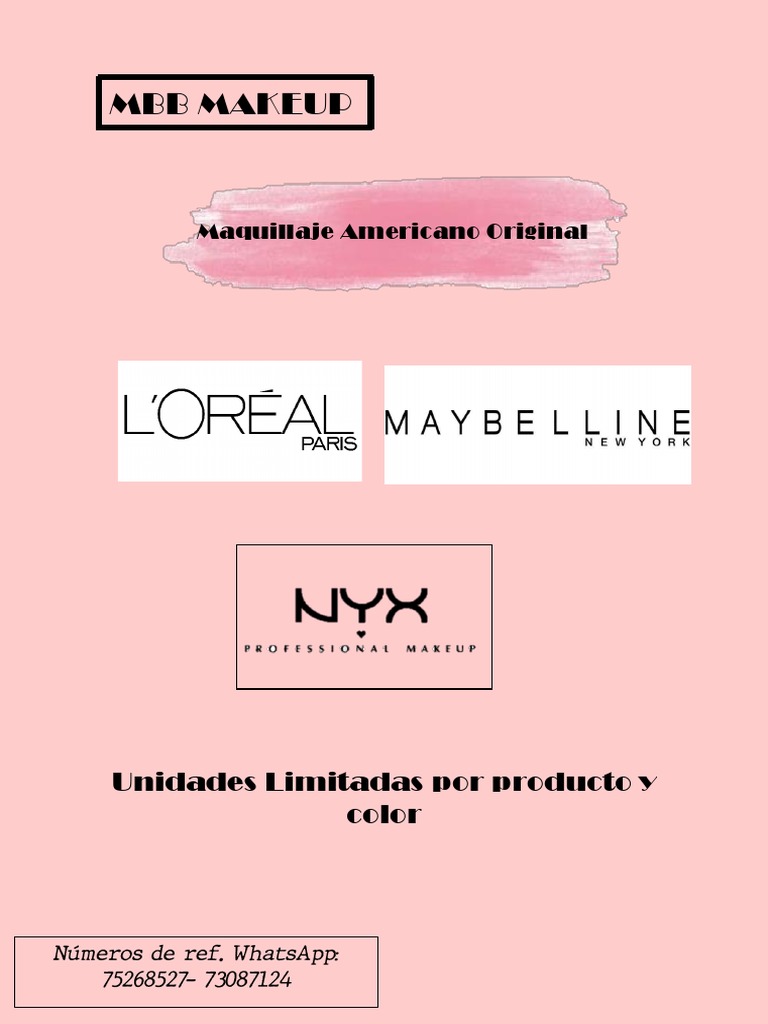 MBB Makeup... | PDF | Apariencia humana | Belleza