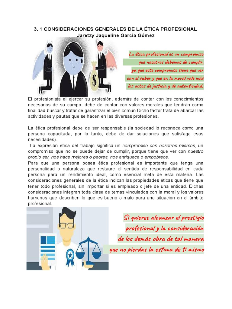 Ética Profesional: Dimensiones y Deberes | PDF | Moralidad | Ética ...