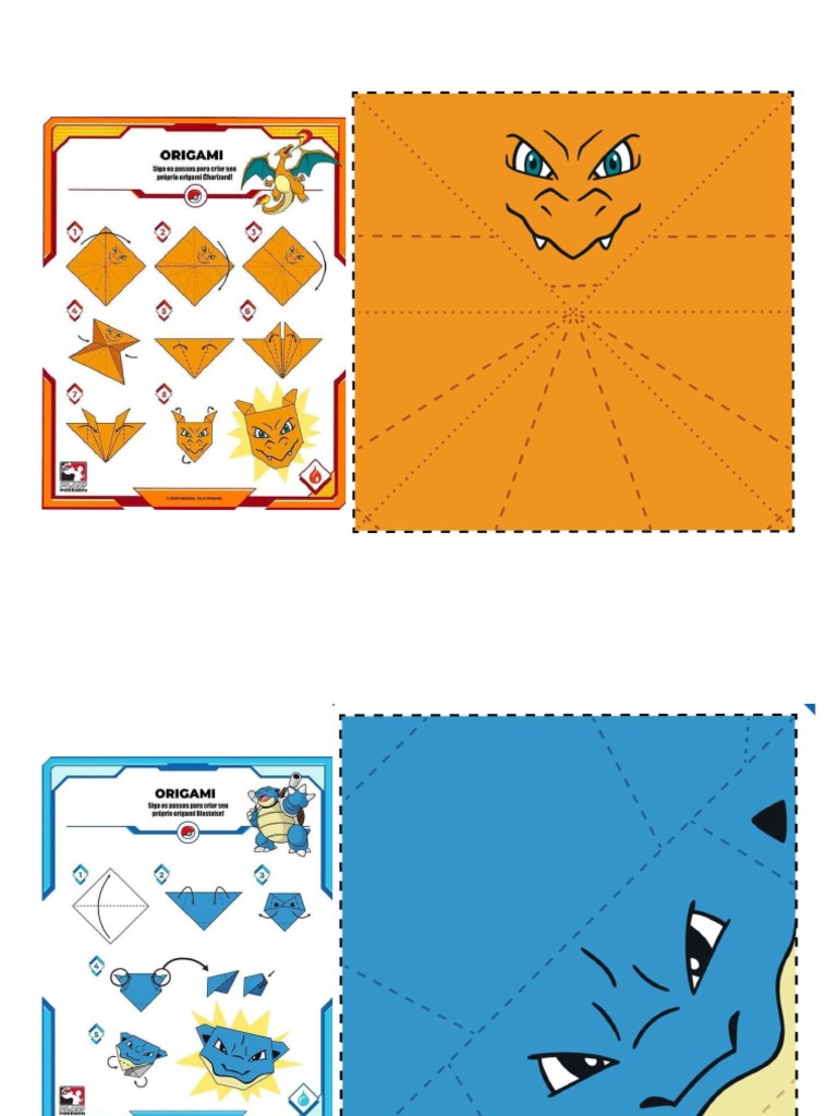 Dossier Origami Pokémon | PDF
