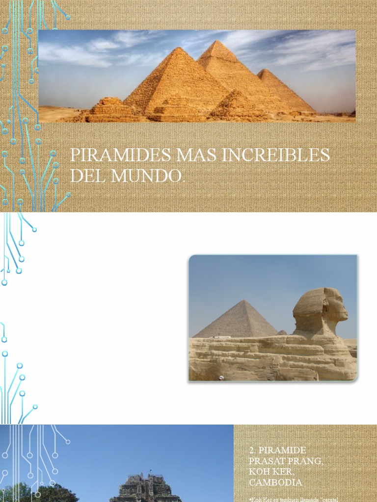 Las Piramides | PDF | Pirámide | Civilización maya