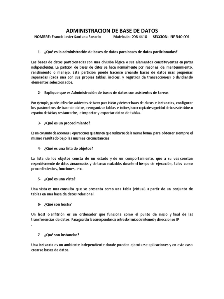 Administracion de Base de Datos Practica 2 | PDF | Bases de datos | Servidor SQL de Microsoft