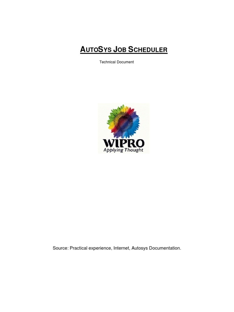 Autosys Technical Document | PDF | Superuser | Oracle Database Autosys Technical Document | PDF | Superuser | Oracle Database