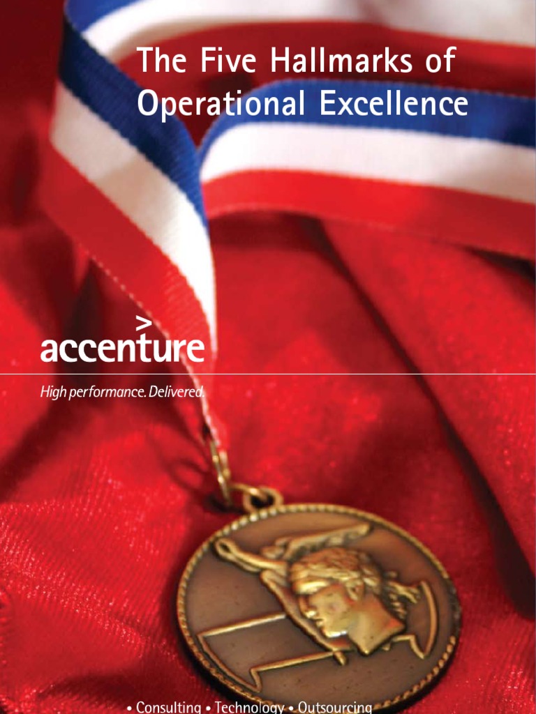 Accenture Operational Excellence | PDF | Business Model | Strategic ...