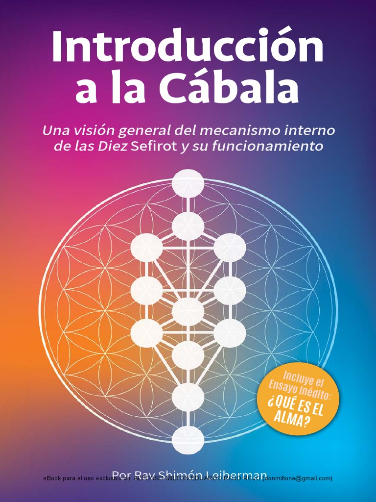Introducción A La Cábala: Una Visión General Del Mecanismo Interno de ...