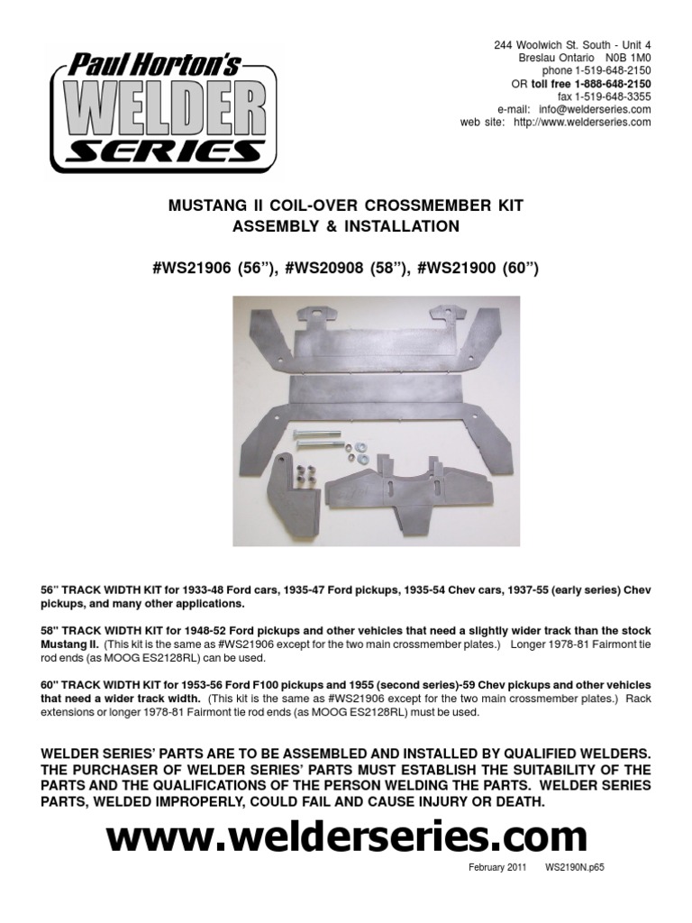 Welder Series Mustang II | PDF | Welding | Construction