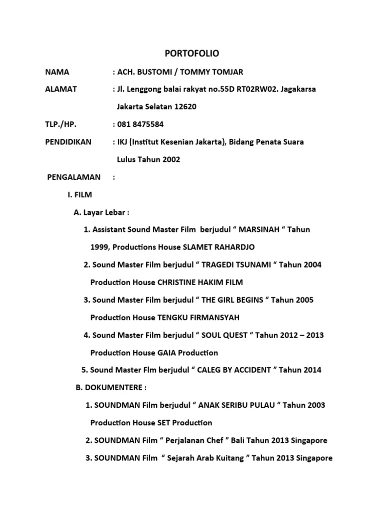 PORTOFOLIO | PDF | Seni