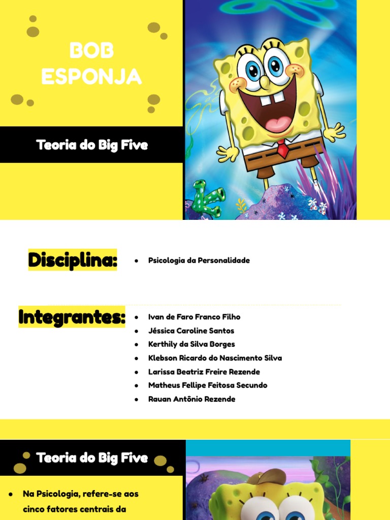Bob Esponja | PDF