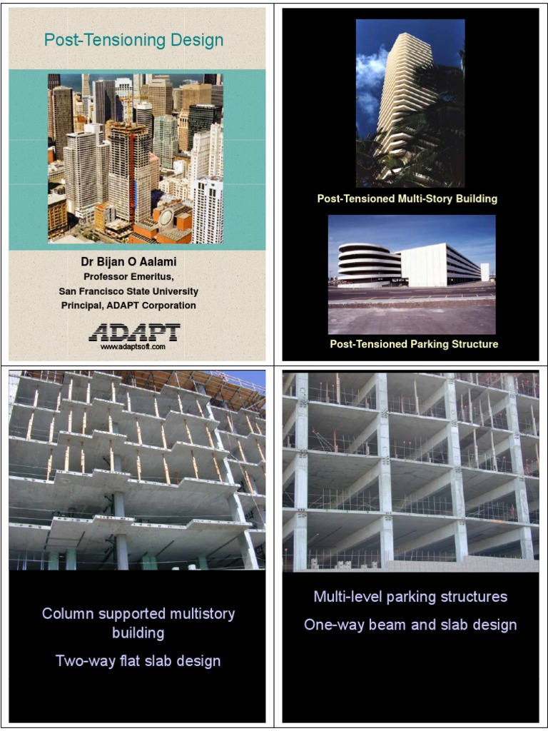 Design Considerations for Post-Tensioned Buildings: Dimensions, Sizing ...