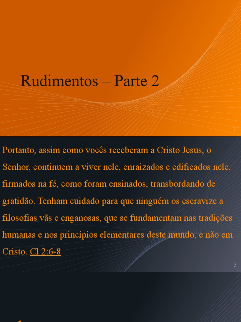 Rudimentos - Parte 02 | PDF