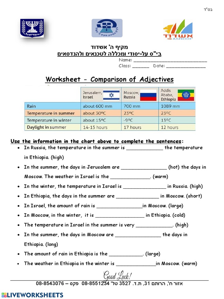 Comparative Exercises | PDF