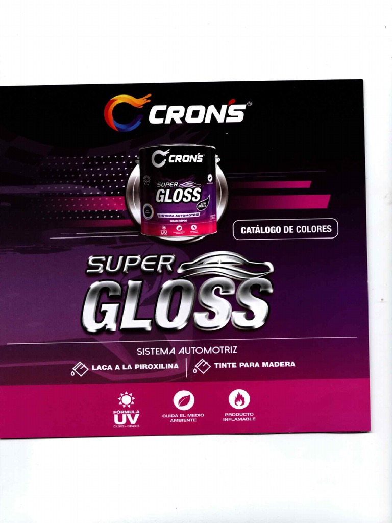 Catalogo Super Gloss NUEVA PRESENTACION | PDF