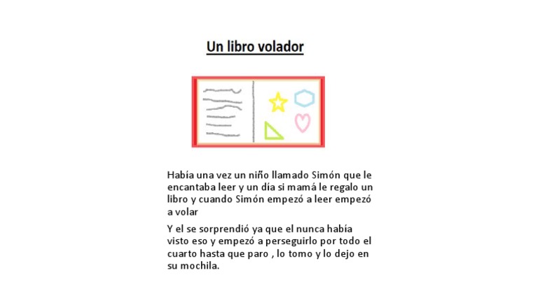 Simón y su mágico libro volador | PDF
