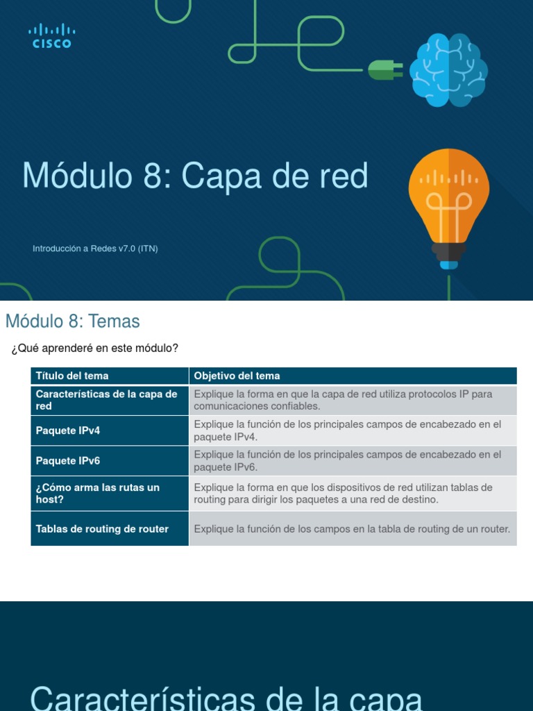 Tema 8 - Capa de Red | PDF | Enrutador (Computación) | Protocolos de ...