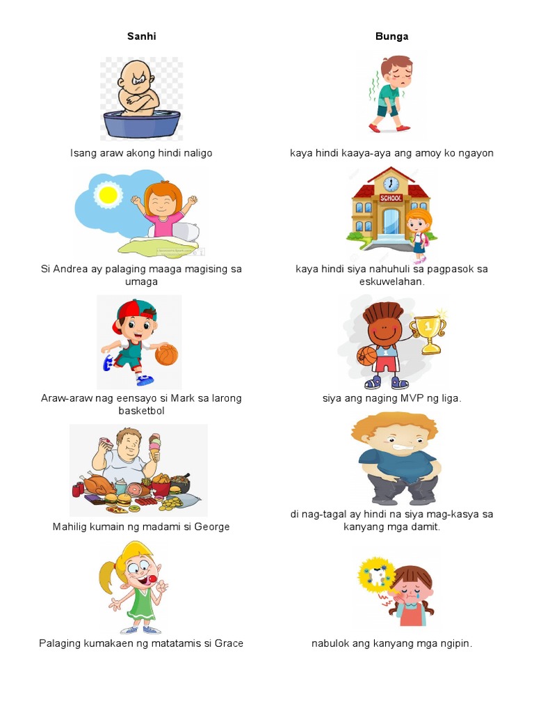 Sanhi at Bunga | PDF