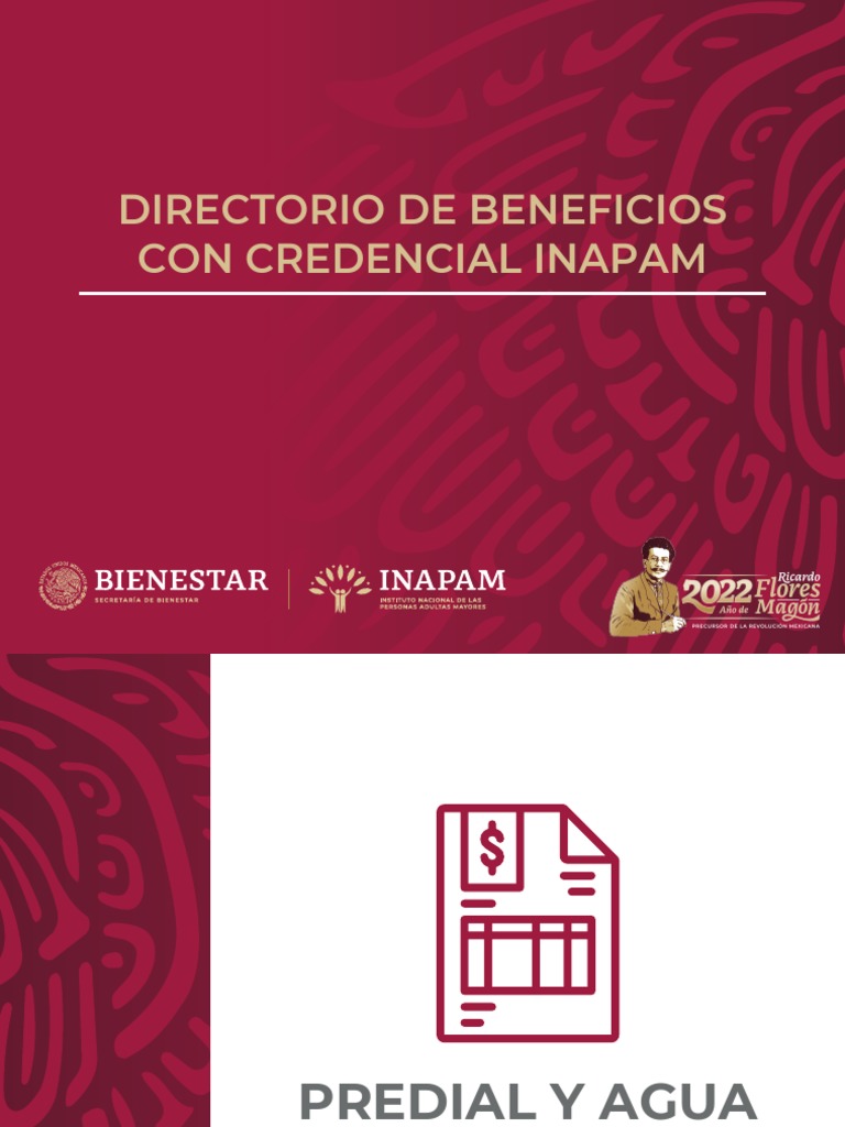 Beneficios de la Credencial INAPAM | PDF | Sonora | America latina