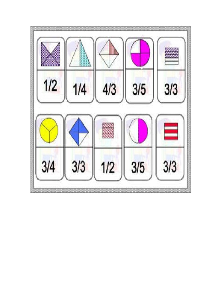 Juego de Fraccciones | PDF