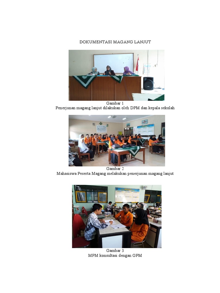 Dokumentasi Magang Lanjut | PDF