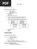 Senarai Formula Fizik SPM | PDF