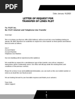 Pull Out Letter Format 2019 | PDF