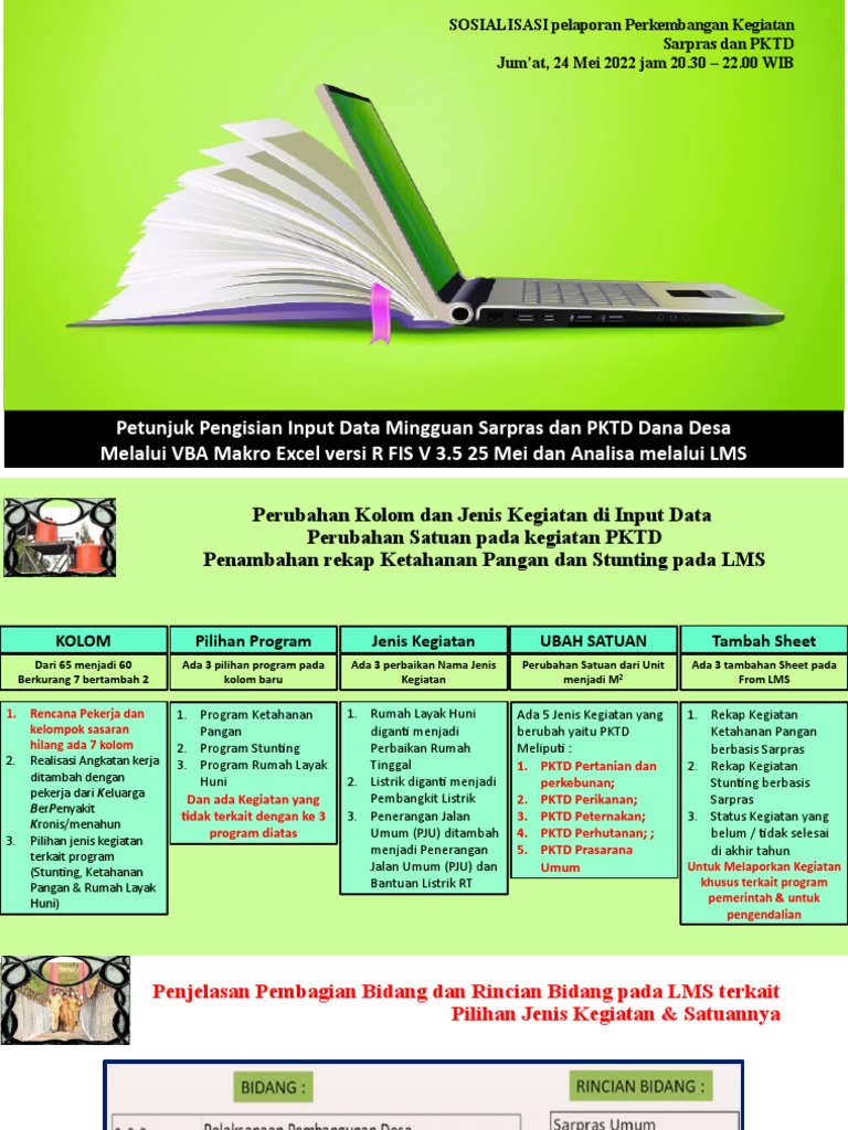 Panduan Input Data Sarpras dan PKTD | PDF