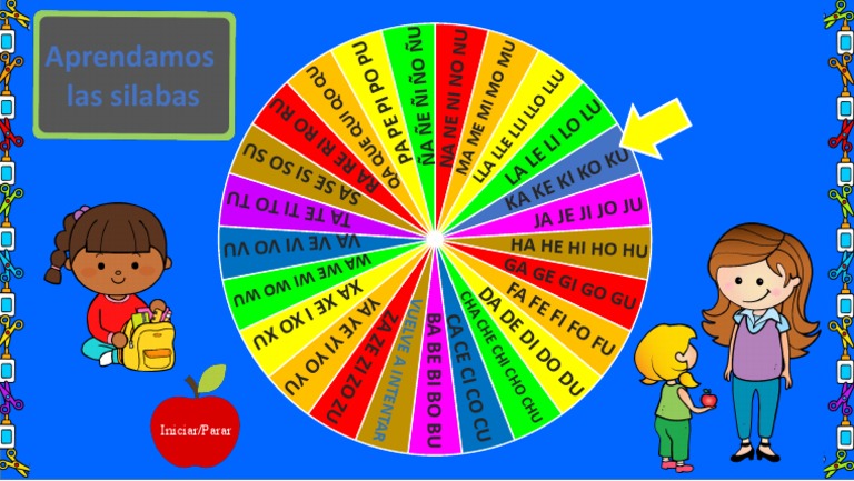 Ruleta de Silabas | PDF