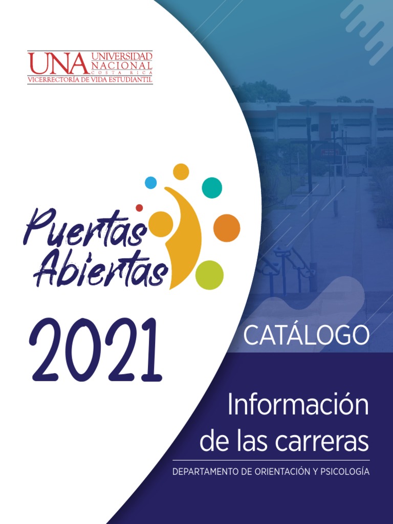 Catálogo Carreras UNA 2022 | PDF | Enseñando | Maestros