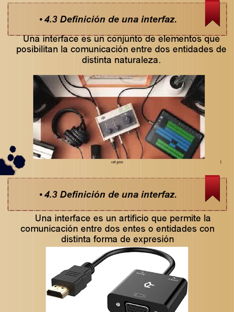 Definición y Uso de Interfaces en POO | PDF | Informática