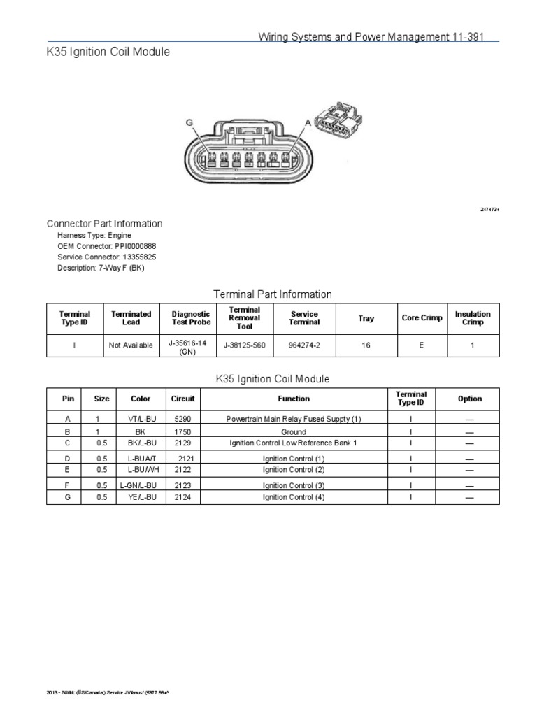 Arnes Bobina Motor Ecotec | PDF | Electrical Connector | Electric Power