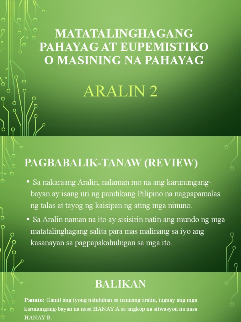 Q2 Filipino 8-Mod2 | PDF